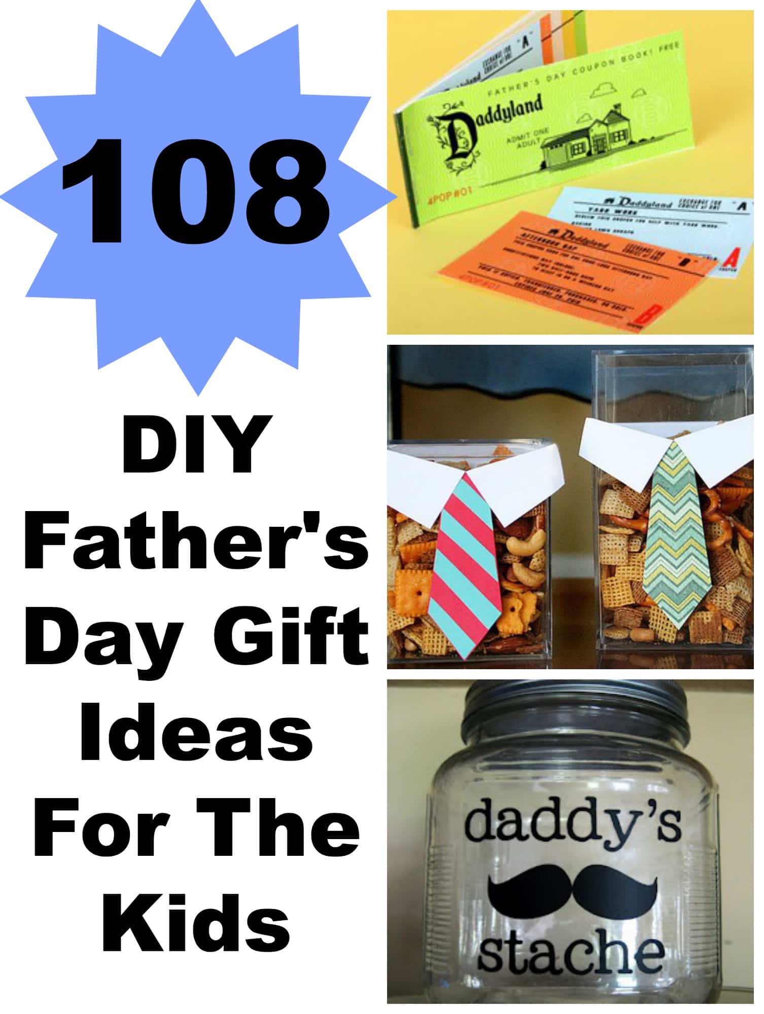 108 DIY Father s Day Gift Ideas For The Kids Lady And The Blog